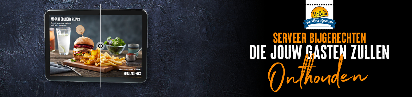 Menu Upgrade Transformatietool - McCain Foodservice